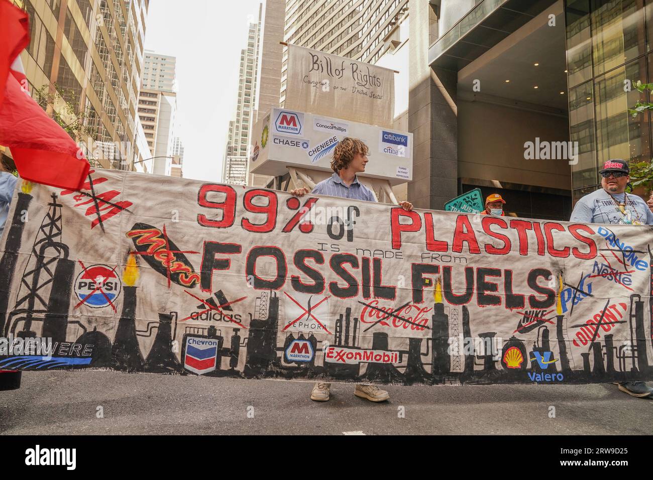 New York, USA. 17th Sep, 2023. Thousands of people participated in ...