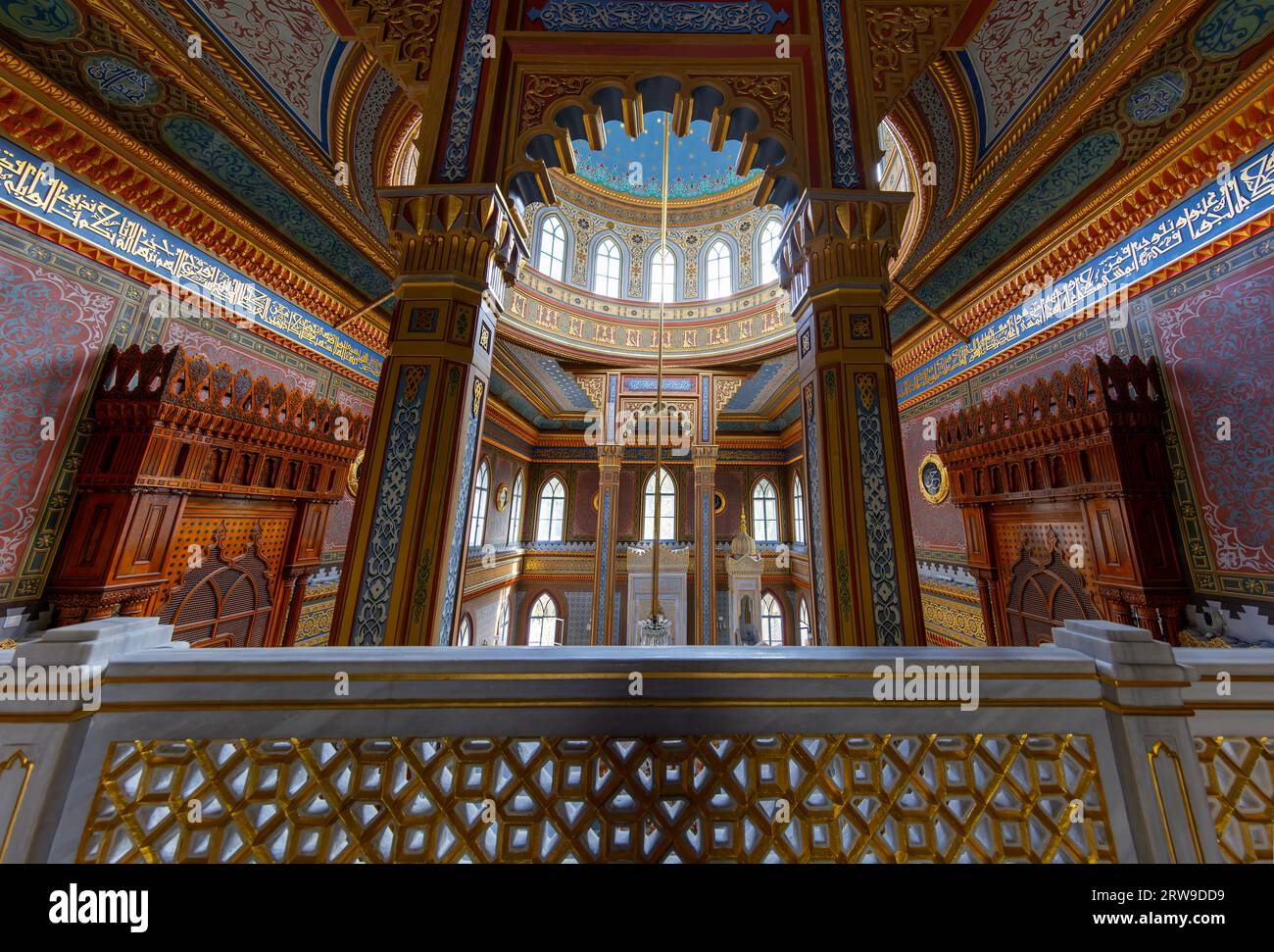 Istanbul, Turkey, September 11, 2023: Yildiz Hamidiye Mosque built by ...