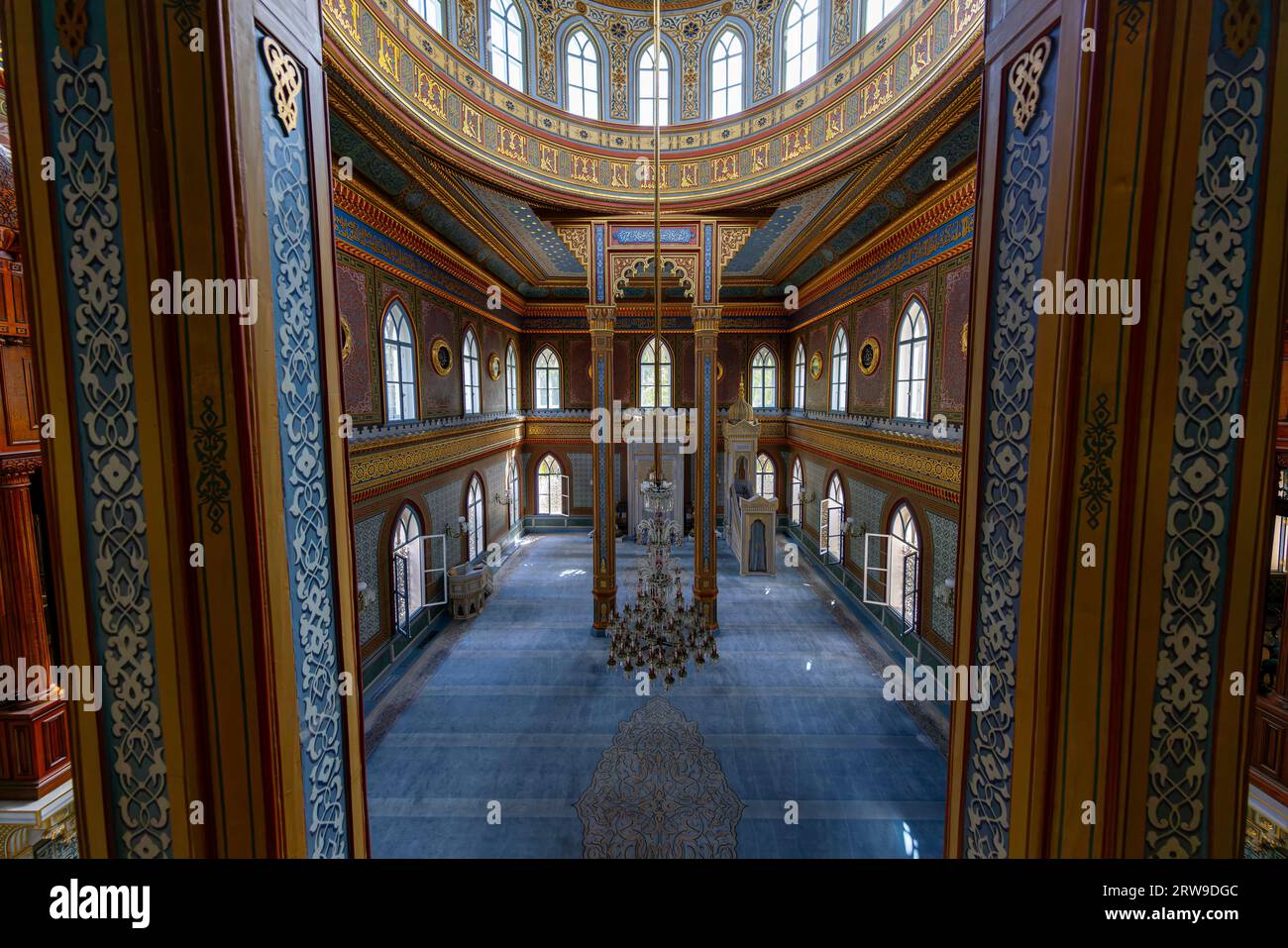 Istanbul, Turkey, September 11, 2023: Yildiz Hamidiye Mosque built by ...