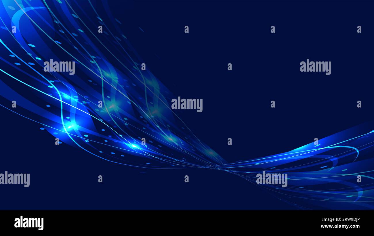 Blue abstract bright magical cosmic energy electric bright bright light ...