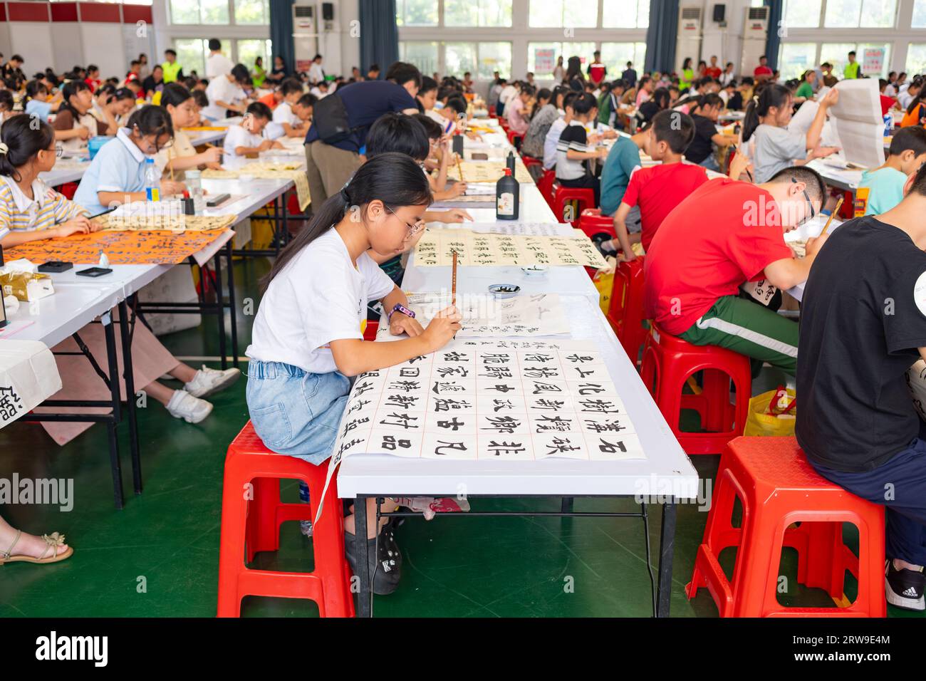 Calligraphy competition hi-res stock photography and images - Alamy