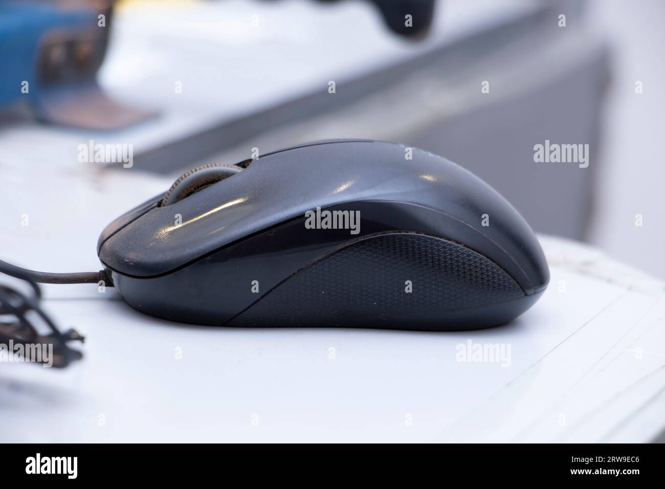 an old mouse in a studio Stock Photo - Alamy
