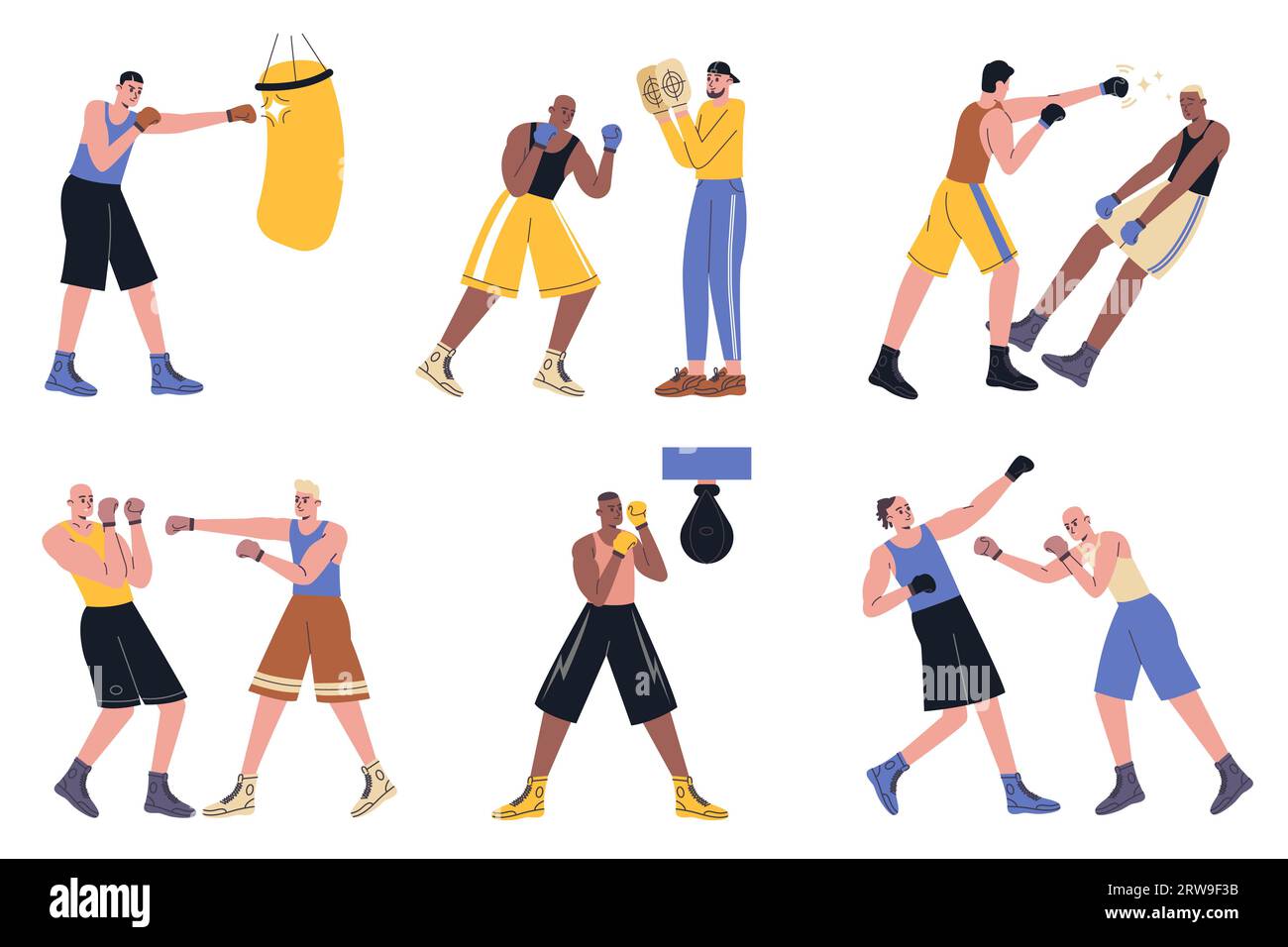 Professional boxing sport Cut Out Stock Images & Pictures - Alamy