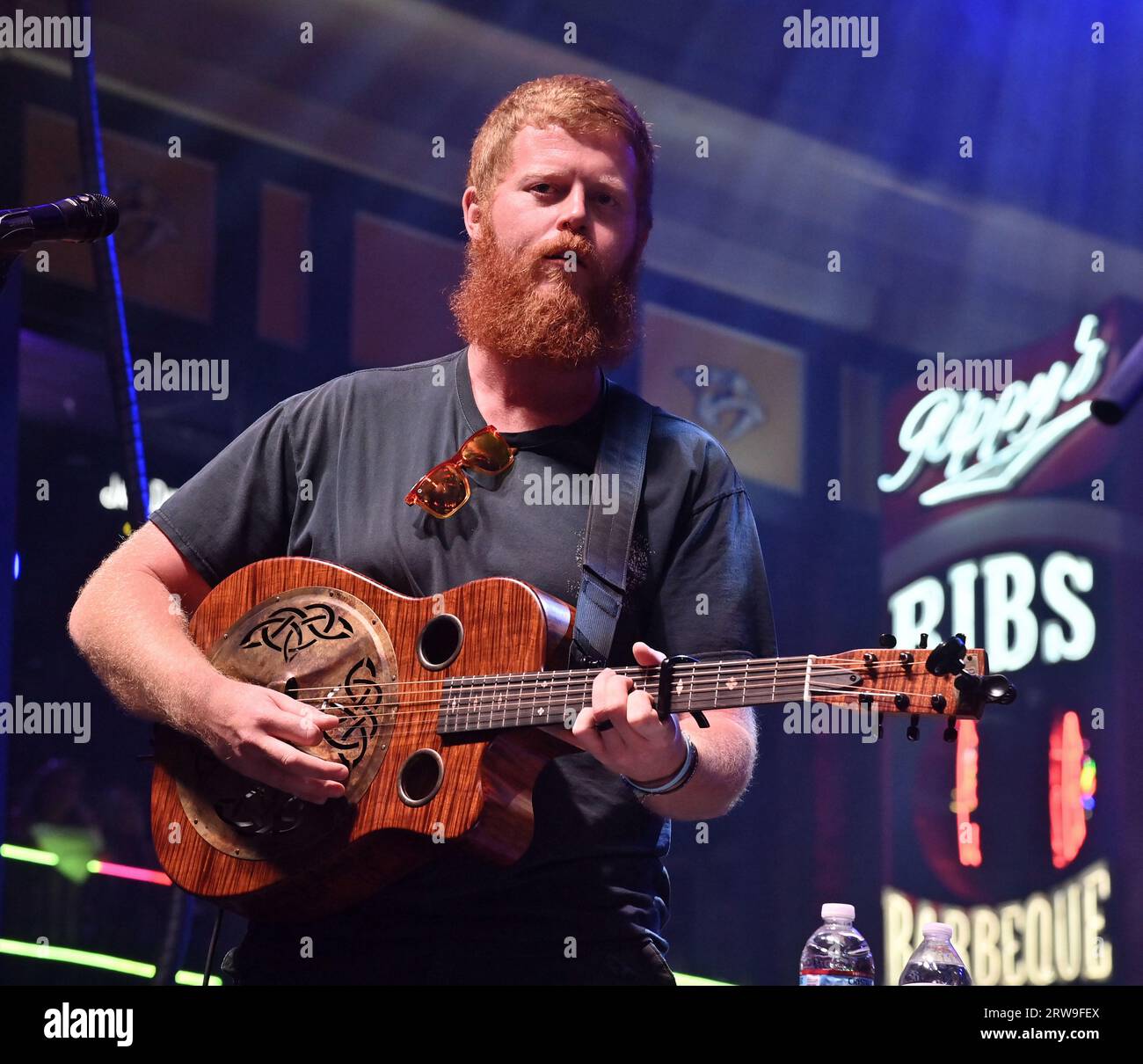 Nashville, USA. 17th Sep, 2023. Oliver Anthony onstage at Tootsie's ...