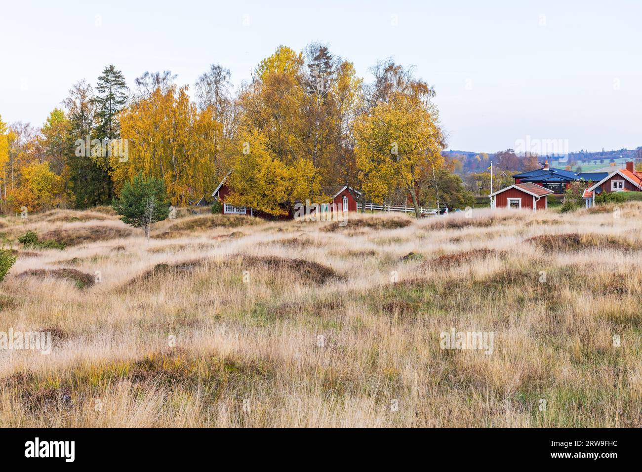 Old Grave field by a village Stock Photo - Alamy