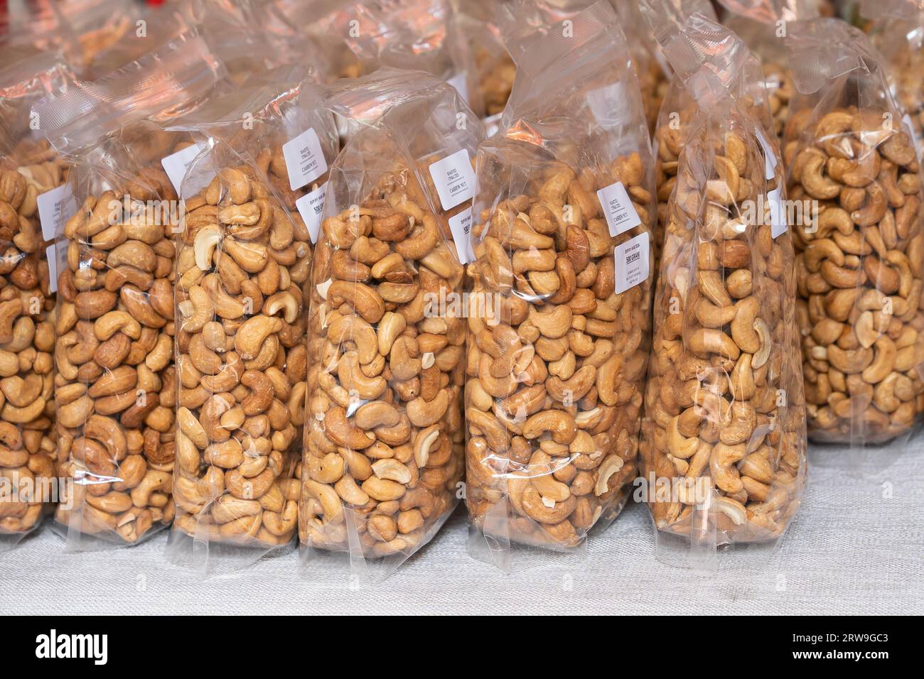 Cashew nuts in package hi-res stock photography and images - Alamy