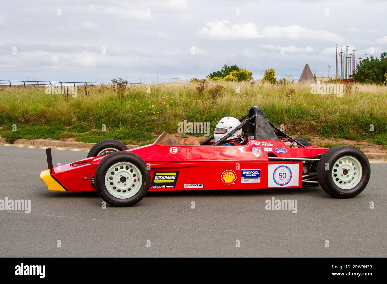 1979 70s seventies Red Royale RP26 at the Ocean Speed Revival Southport ...