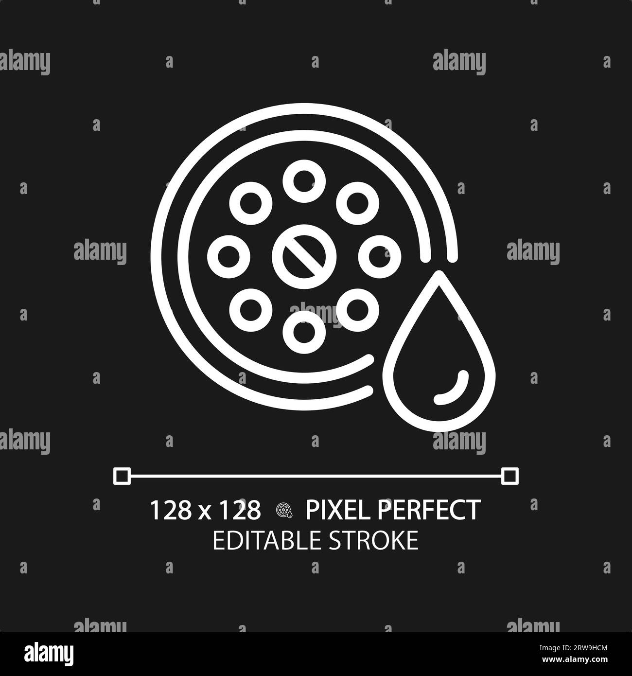 2D customizable thin linear white drain icon Stock Vector Image & Art ... 2D customizable thin linear white drain icon Stock Vector Image & Art ...
