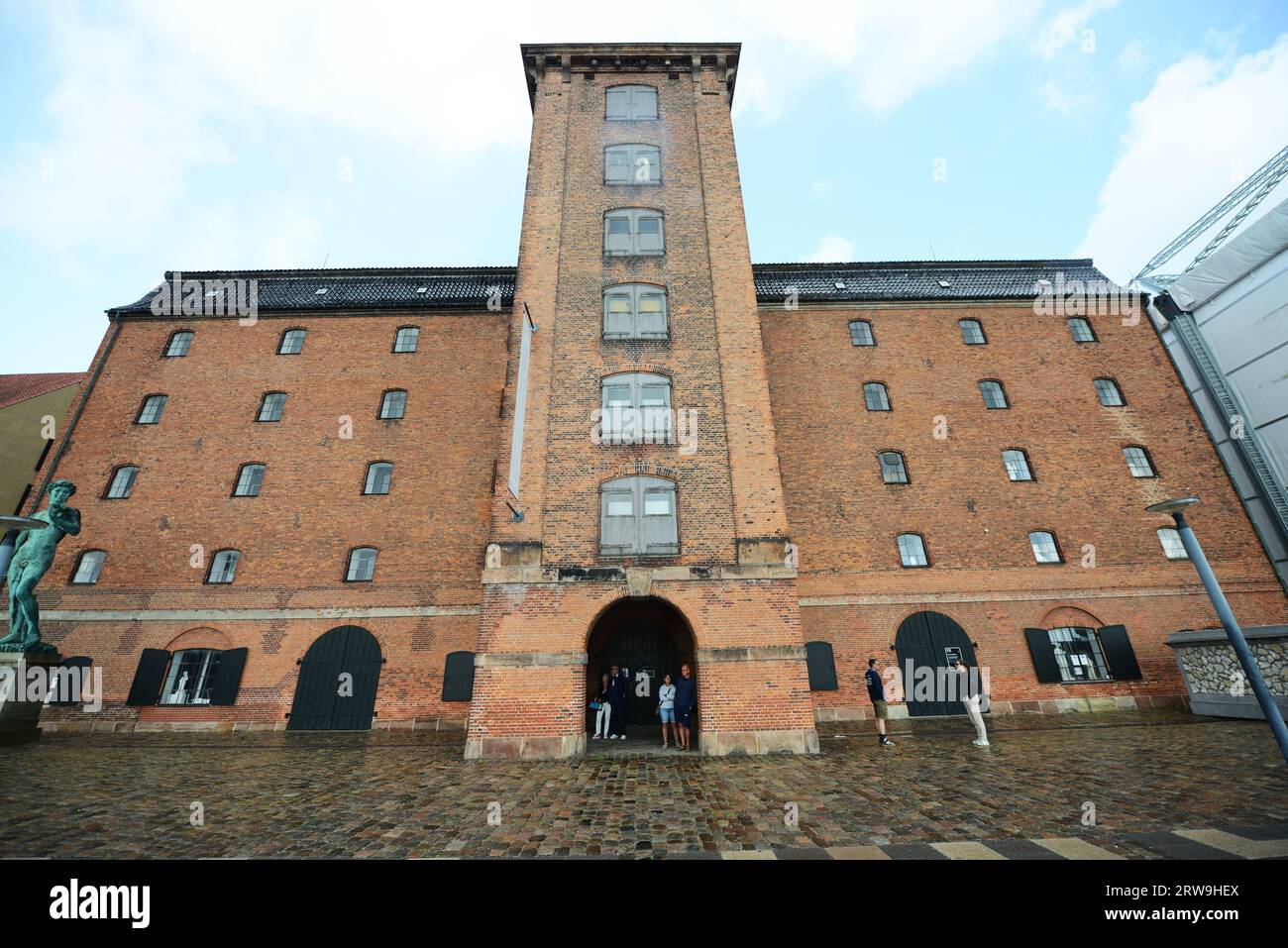 The Royal Cast Collection by the Inner Harbour waterfront in Copenhagen ...