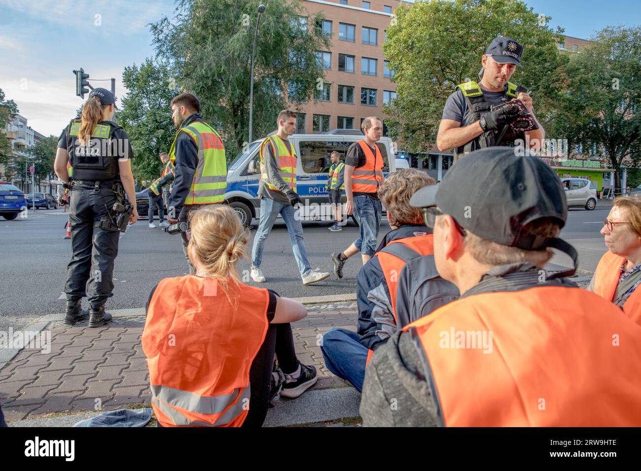 Berlin, Germany. 18th Sep, 2023. With their most intense and prolonged ...