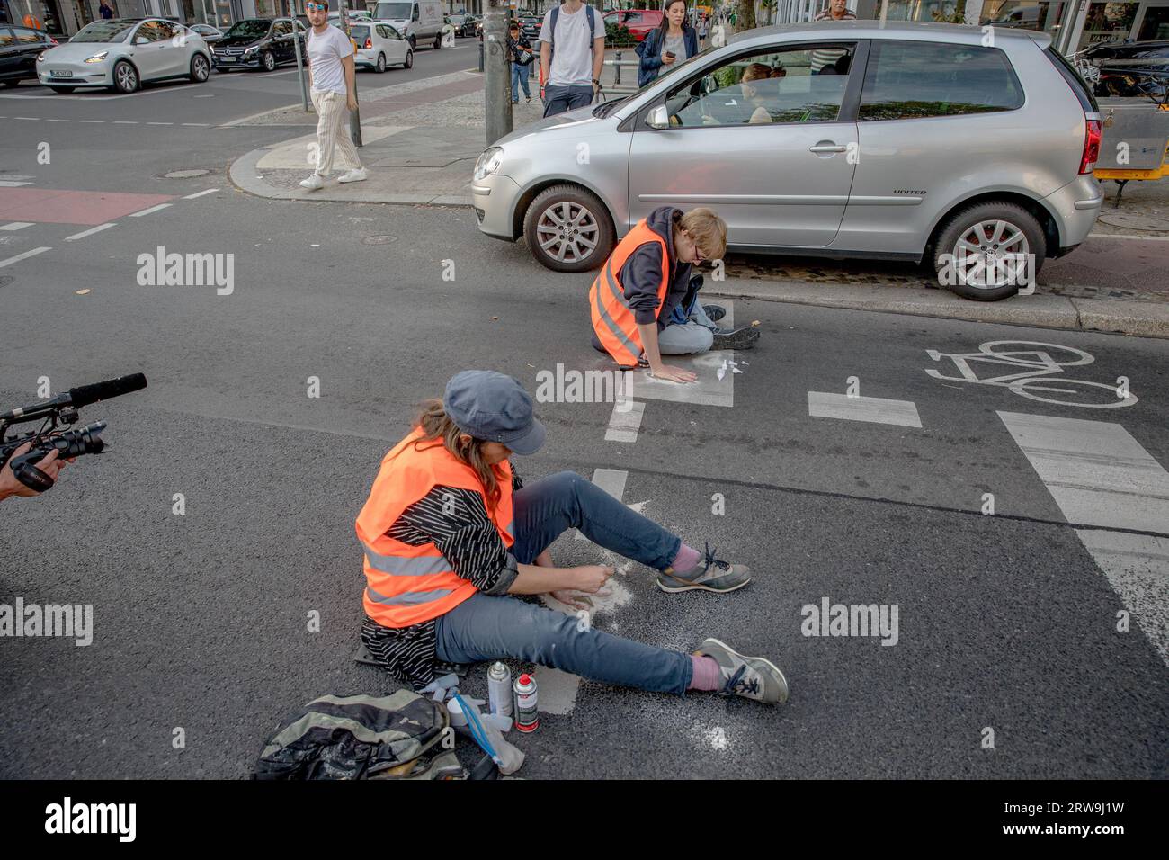 Berlin, Germany. 18th Sep, 2023. With their most intense and prolonged ...