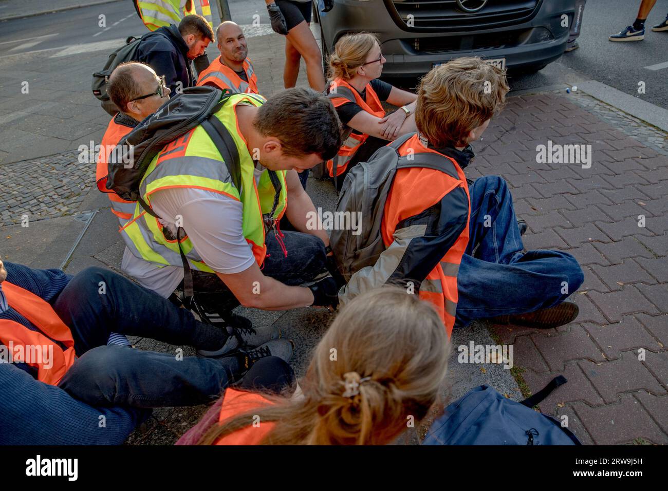 Berlin, Germany. 18th Sep, 2023. With their most intense and prolonged ...