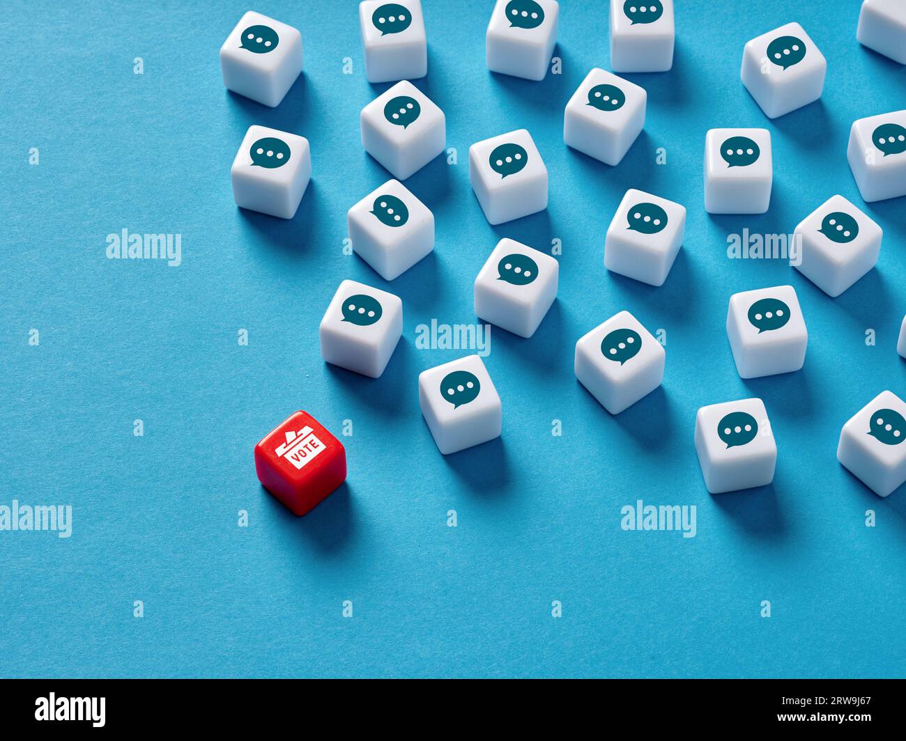 Public opinion and voting behavior. Political rally, elections and ...