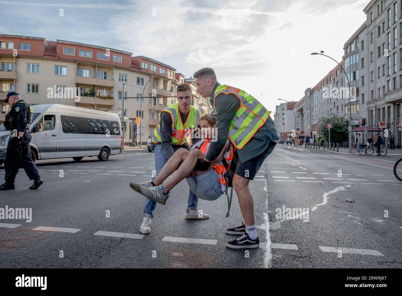 Berlin, Germany. 18th Sep, 2023. With their most intense and prolonged ...
