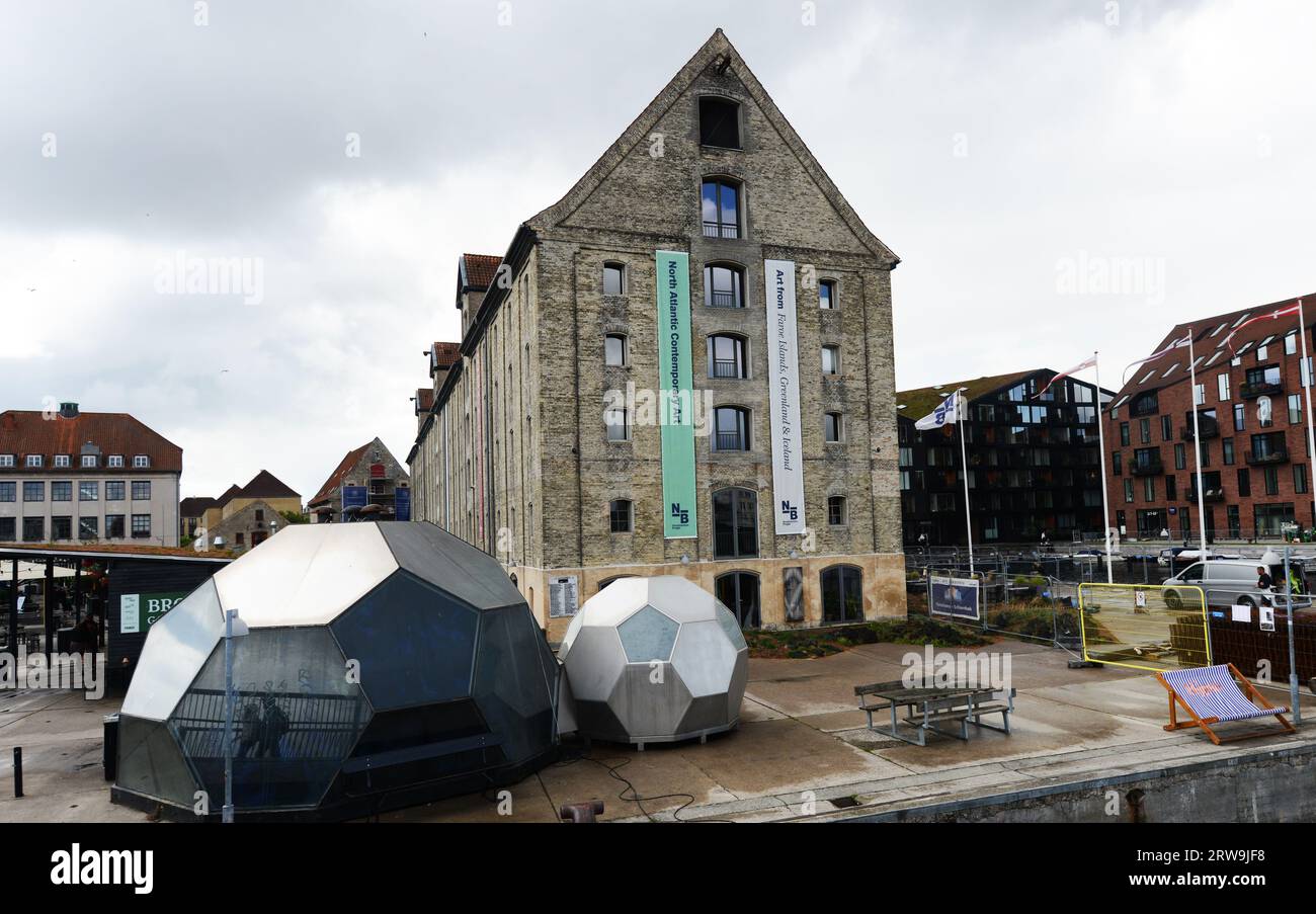 The North Atlantic cultural center on Strandgade, Copenhagen, Denmark ...