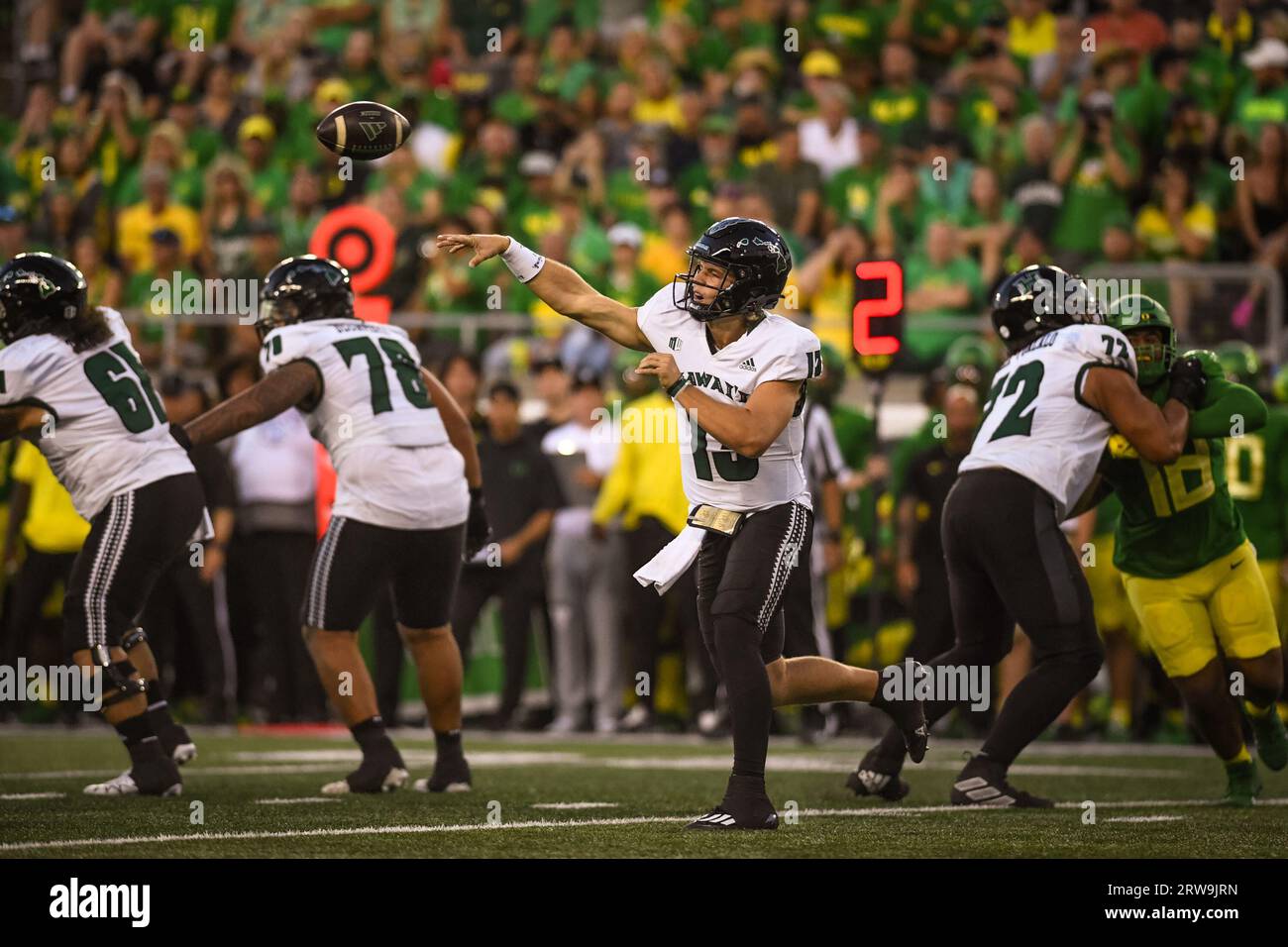 Hawaii rainbow warriors hi-res stock photography and images - Alamy