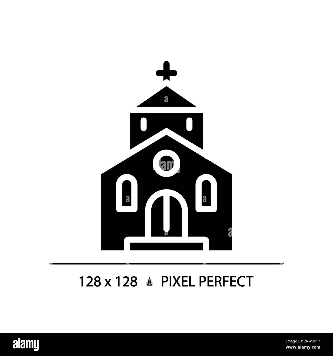 Church cathedral style construction architecture Stock Vector Images ...