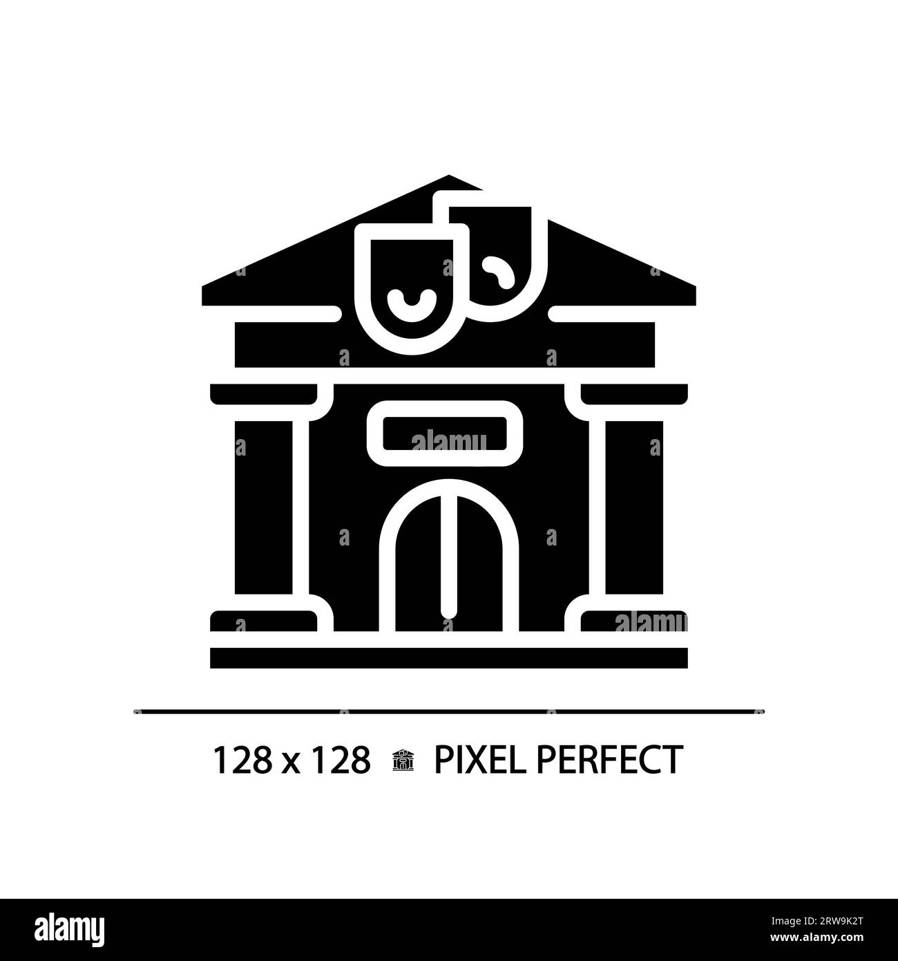 Library exterior sign Black and White Stock Photos & Images - Alamy