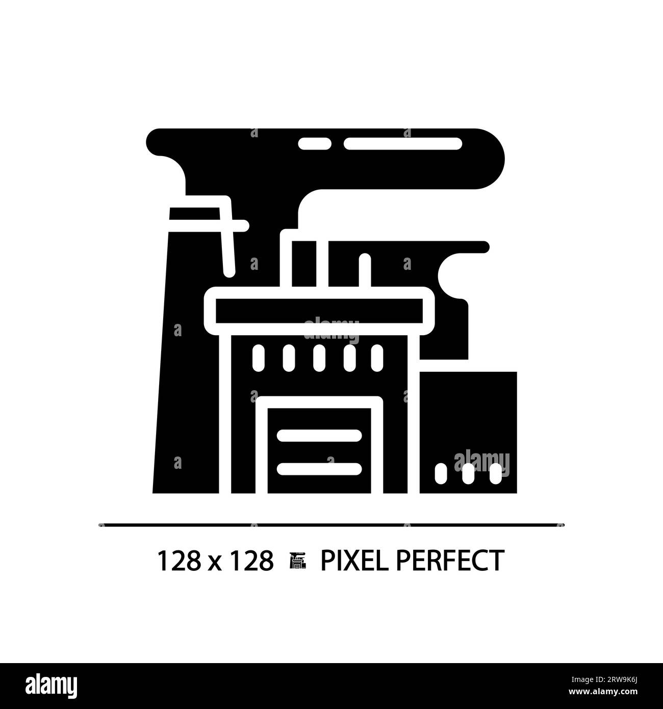 Architectural factory Stock Vector Images - Alamy