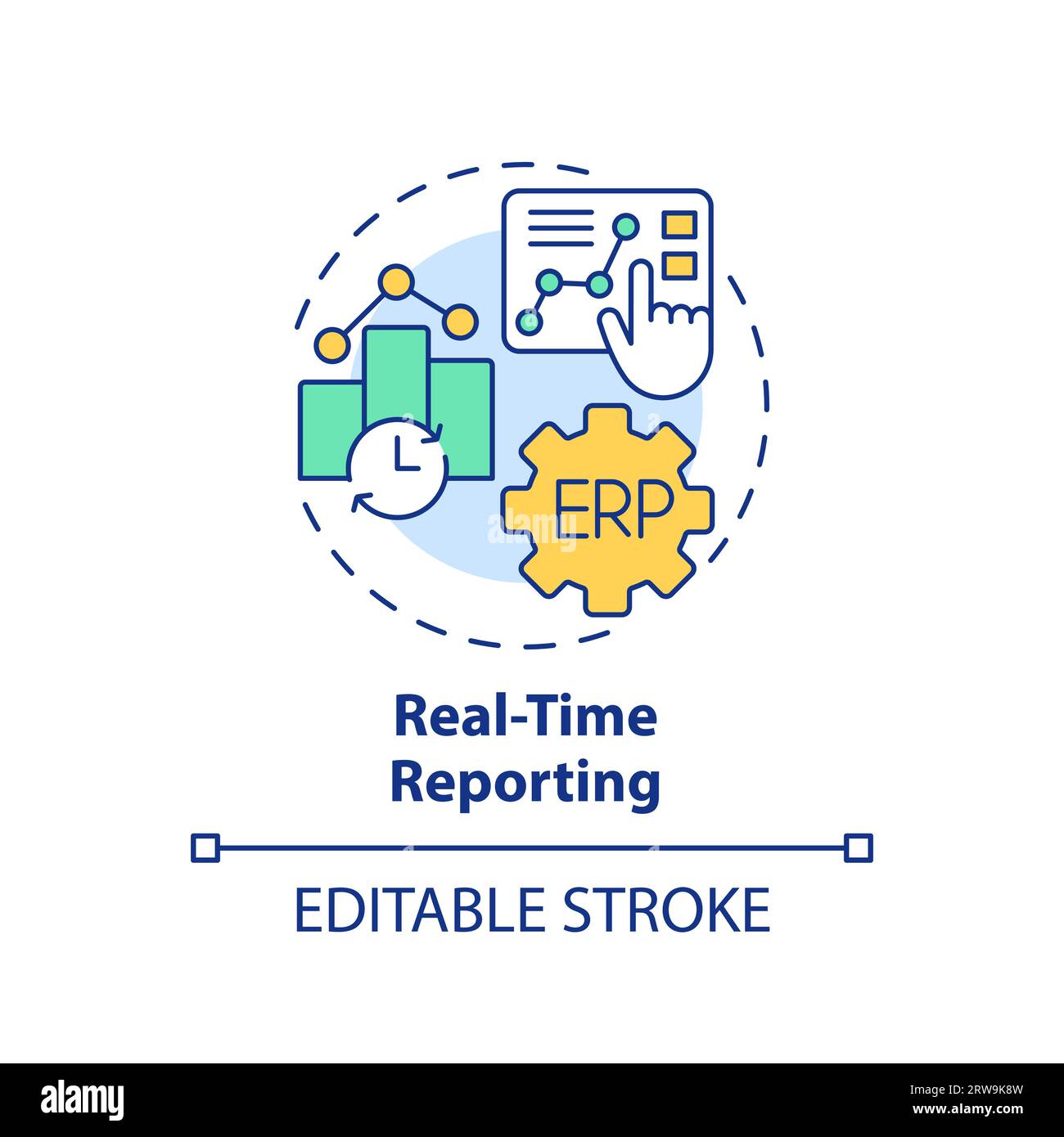 Real time database Stock Vector Images - Alamy