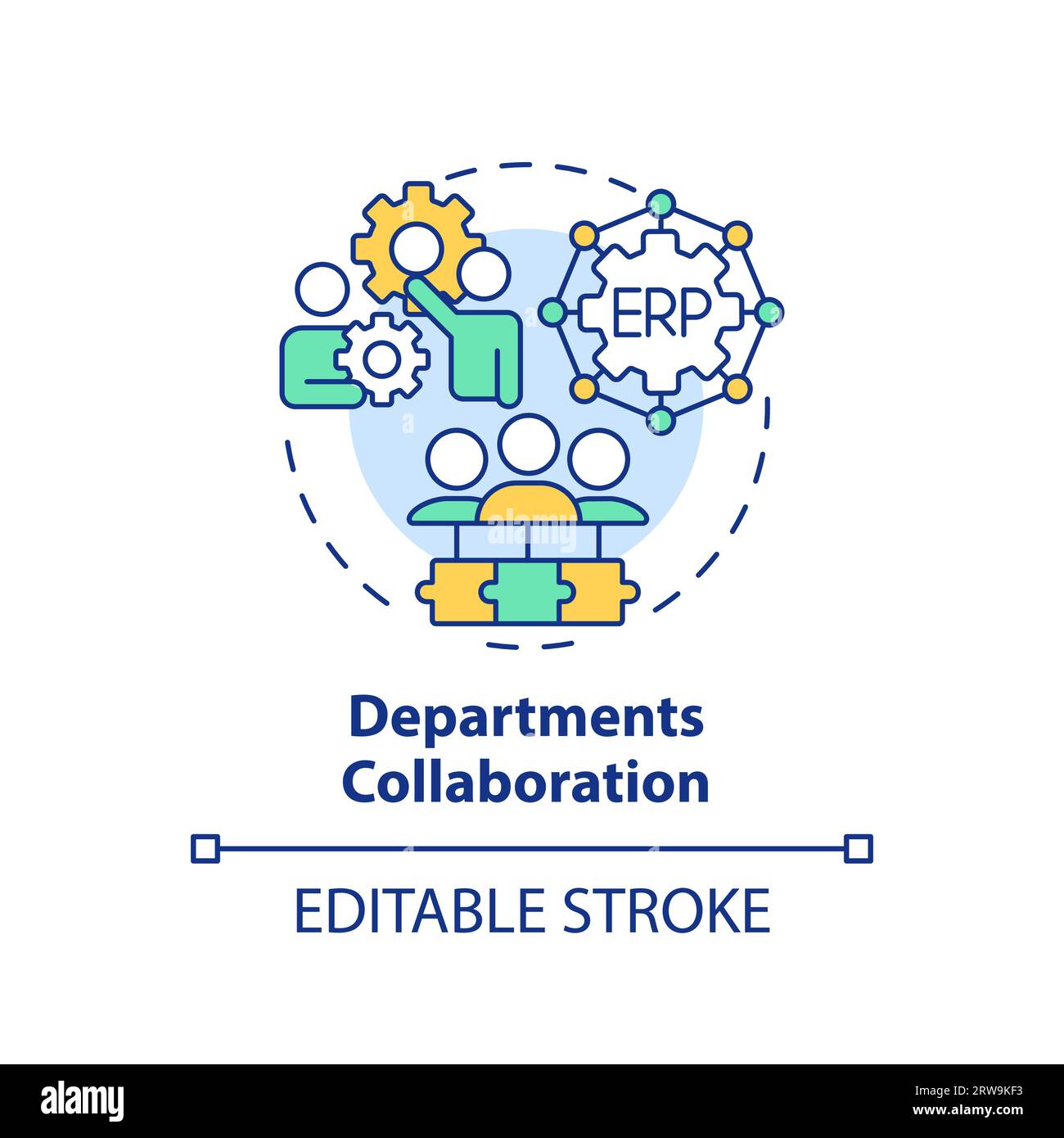 Collaborations Stock Vector Images - Alamy