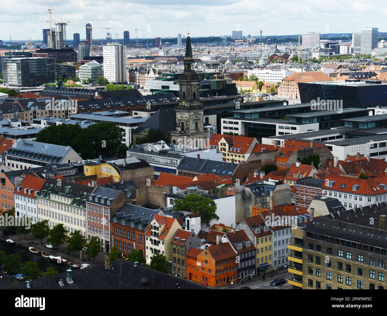 A view of Christian's Church from the Church of Our Saviour in ...