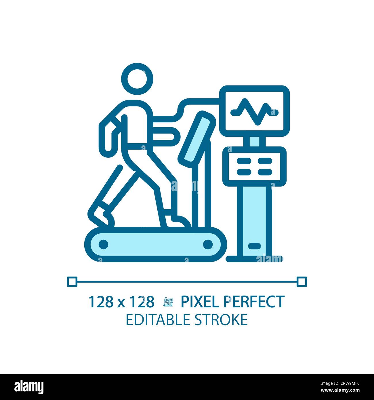 Cardiovascular stress test Stock Vector Images - Alamy