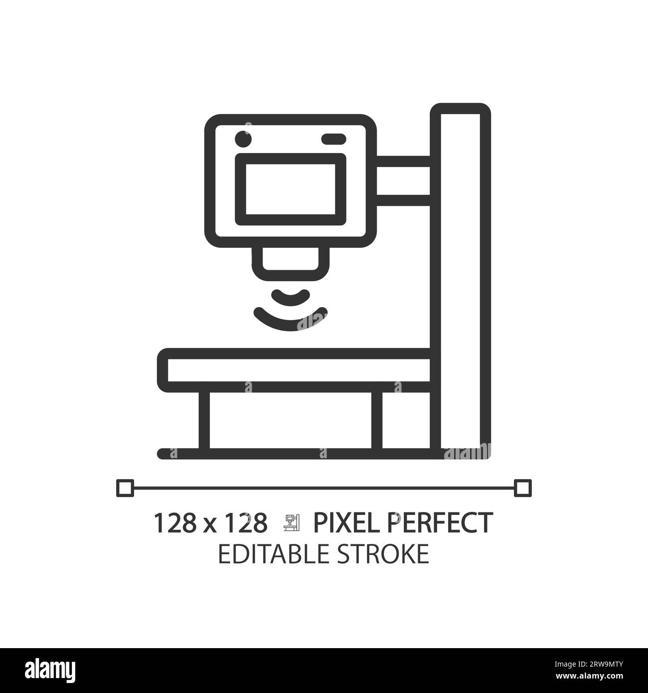 X ray machine art Stock Vector Images - Alamy