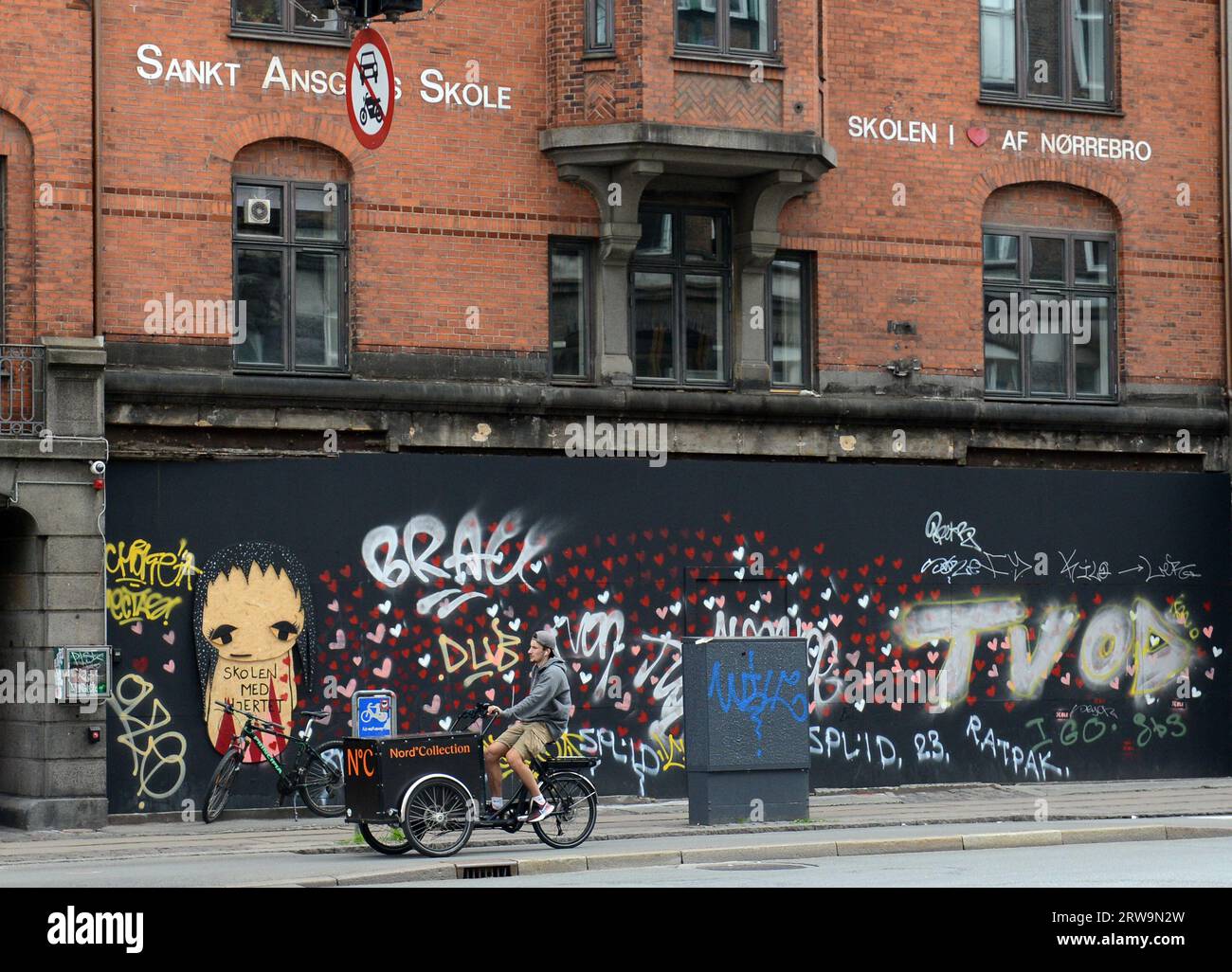 Copenhagen norrebrogade cycle hi-res stock photography and images - Alamy