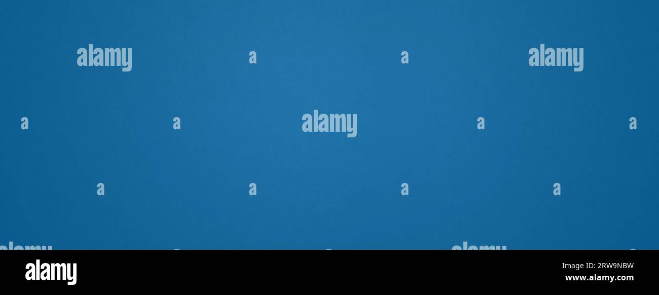 Blue paper texture background. clean horizontal banner wallpaper Stock ...