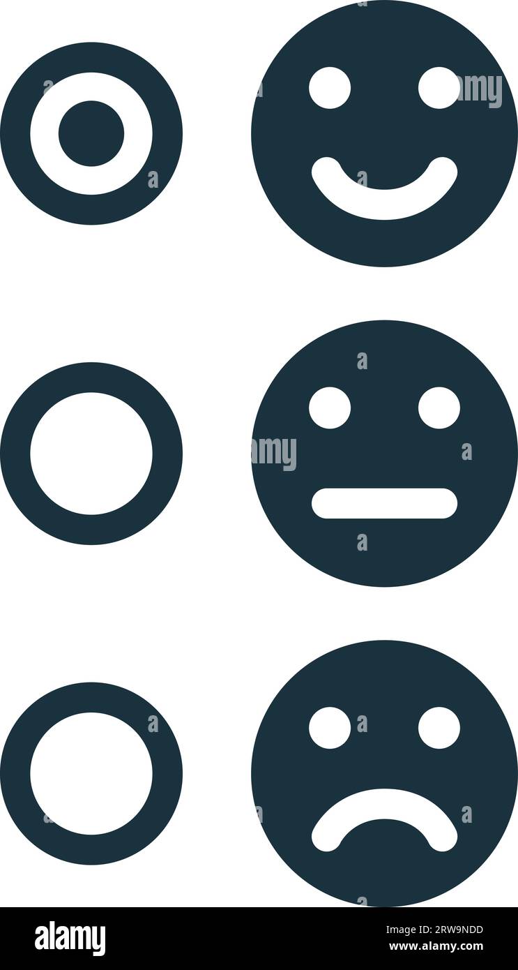 Customer satisfaction icon. Monochrome simple sign from operation ...