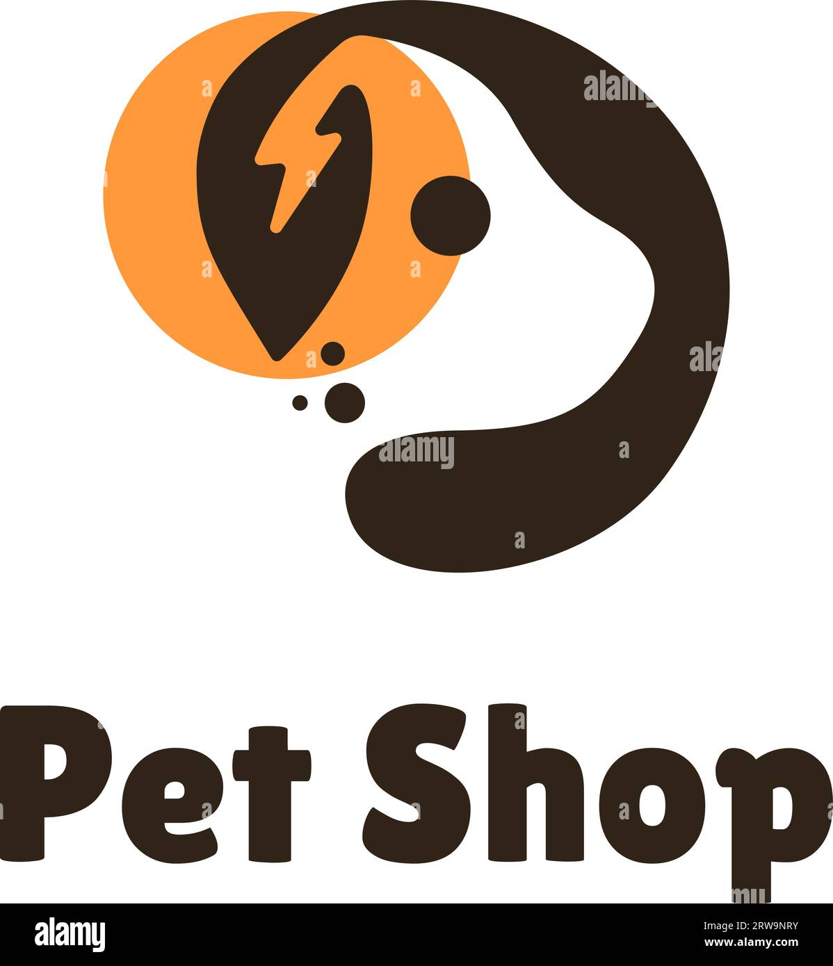 Pet care colorful glyph logo Stock Vector Image & Art - Alamy
