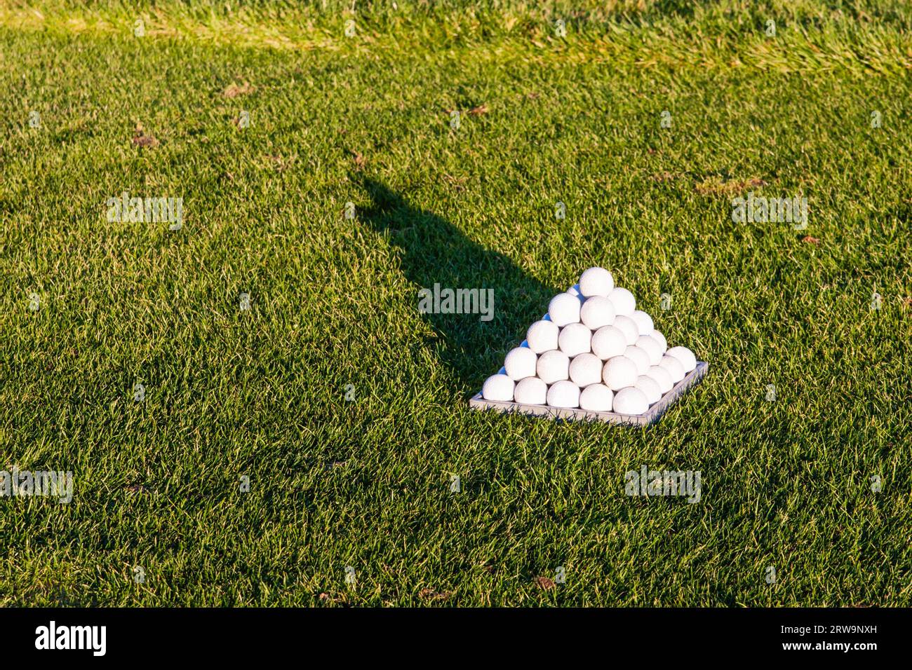 Golf ball pyramid hi-res stock photography and images - Alamy