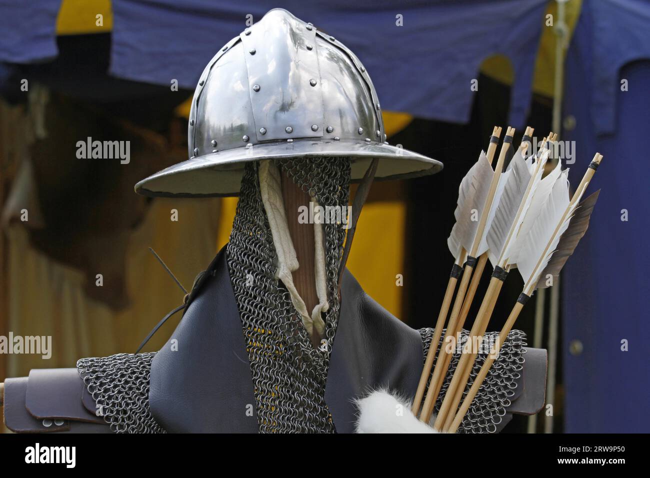 Detail of a knight's armour Stock Photo - Alamy