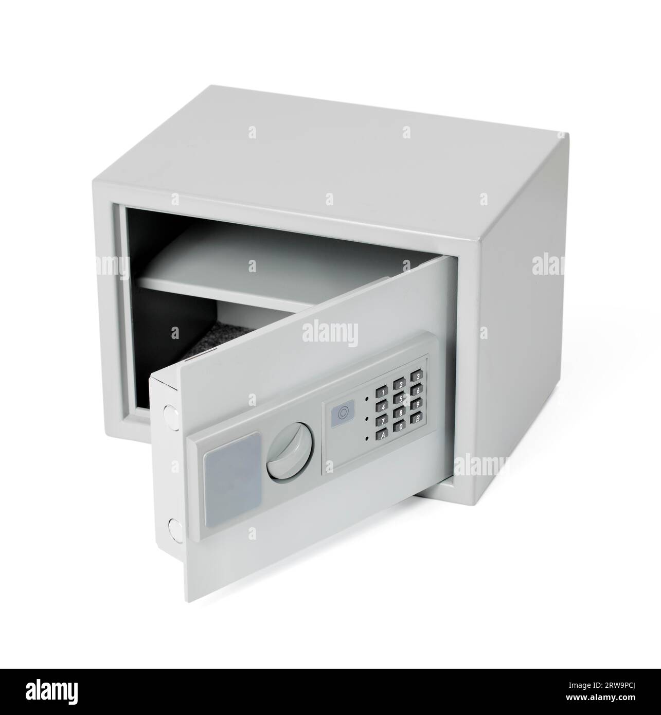 Small safe for home and office use, with digital lock Stock Photo - Alamy