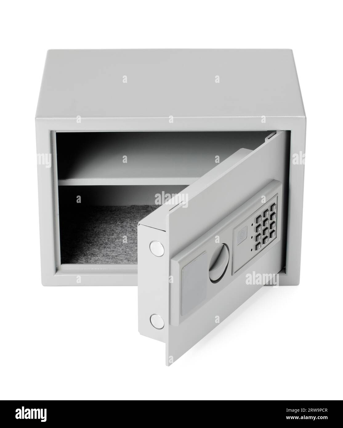 Small safe for home and office use, with digital lock Stock Photo - Alamy