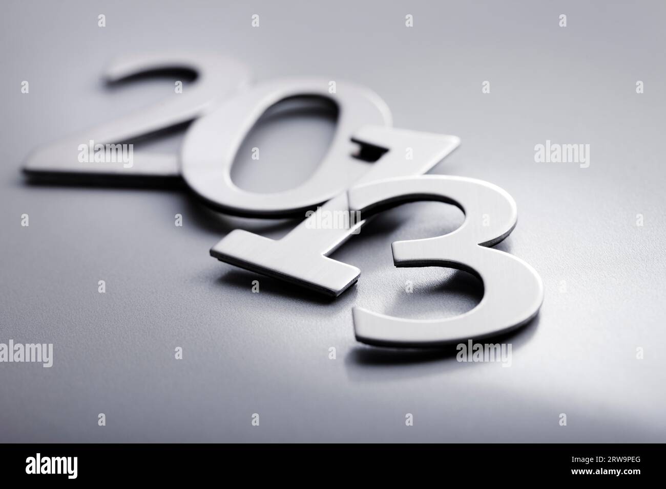 Metallic numbers hi-res stock photography and images - Alamy