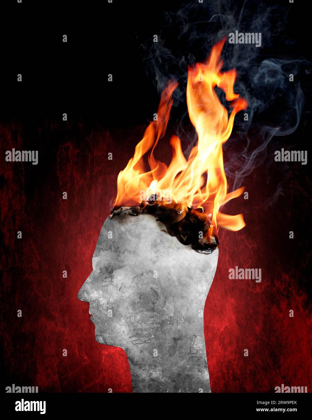 Burnout flame hi-res stock photography and images - Alamy