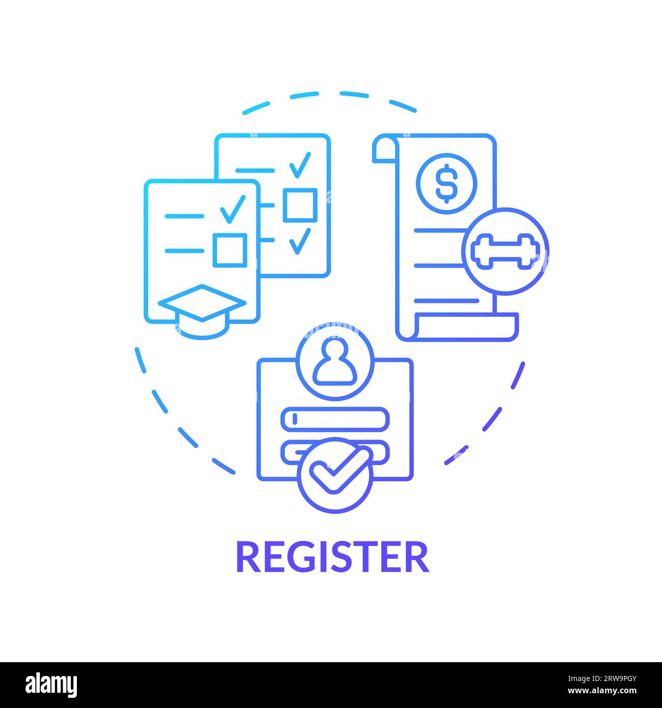 College register Cut Out Stock Images & Pictures - Alamy