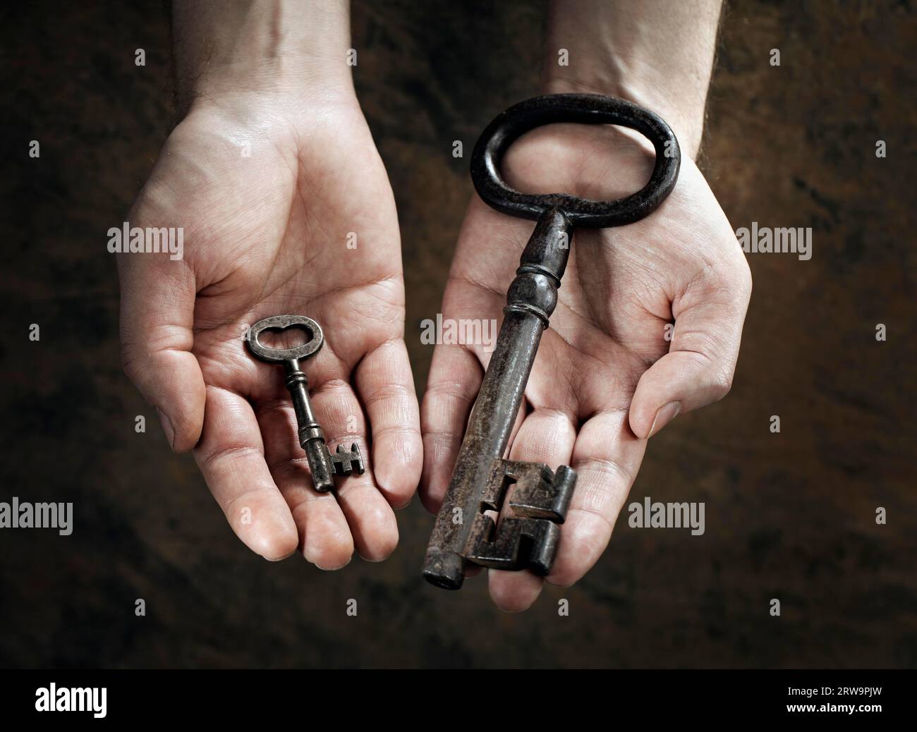 Big hands small hands hi-res stock photography and images - Alamy