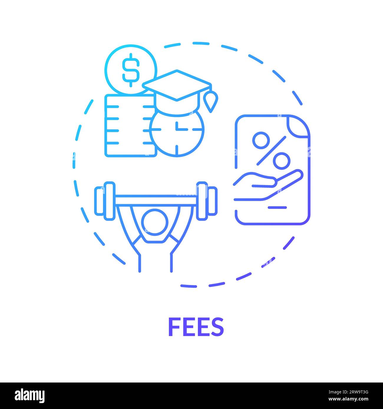 Fees study Stock Vector Images - Alamy