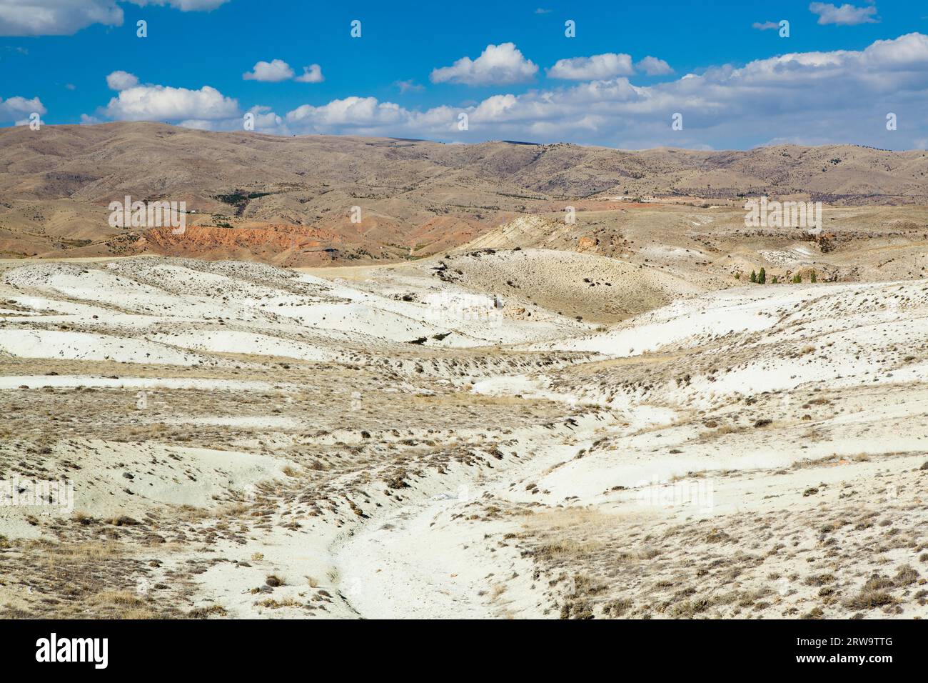 Badlands landscape of Tyrkey, Cappadocia Stock Photo - Alamy
