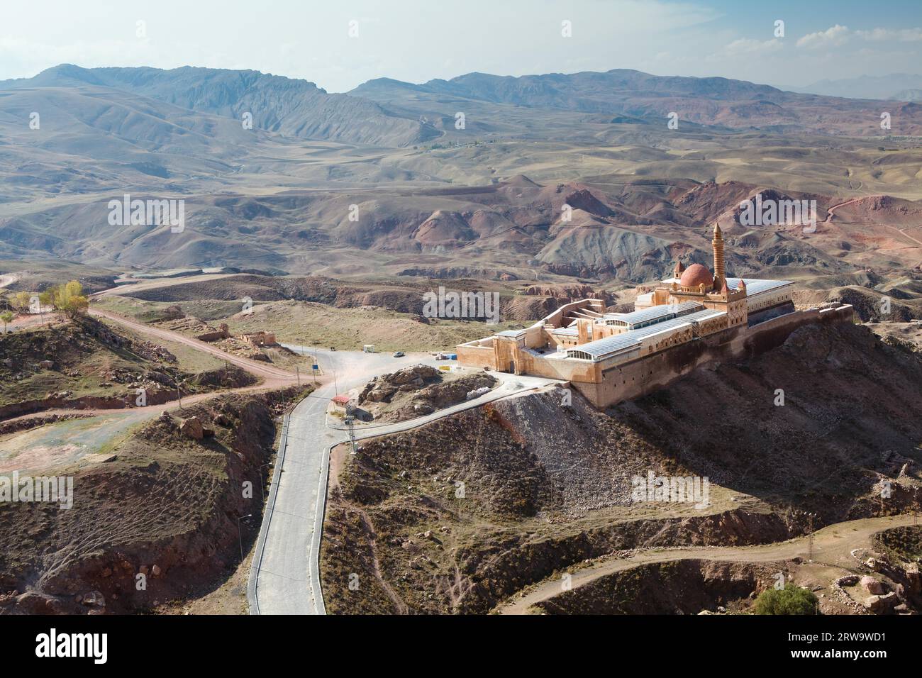 Aerial view ishak pasha palace hi-res stock photography and images - Alamy