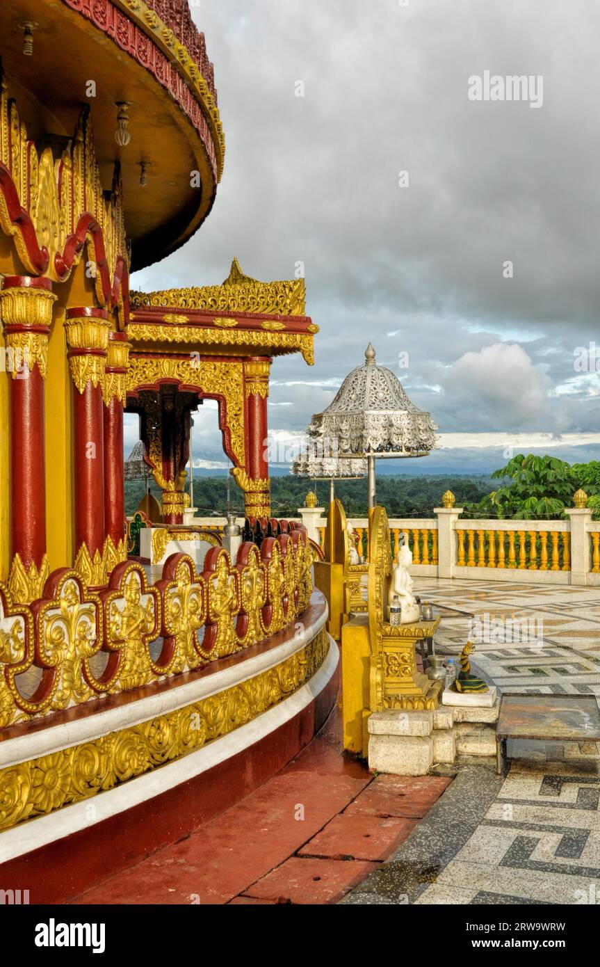 Hindu temple in Banderban district in Bangladesh Stock Photo - Alamy