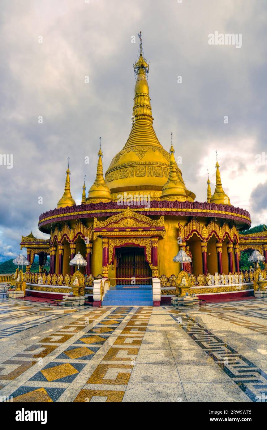 Hindu temple in Banderban district in Bangladesh Stock Photo - Alamy