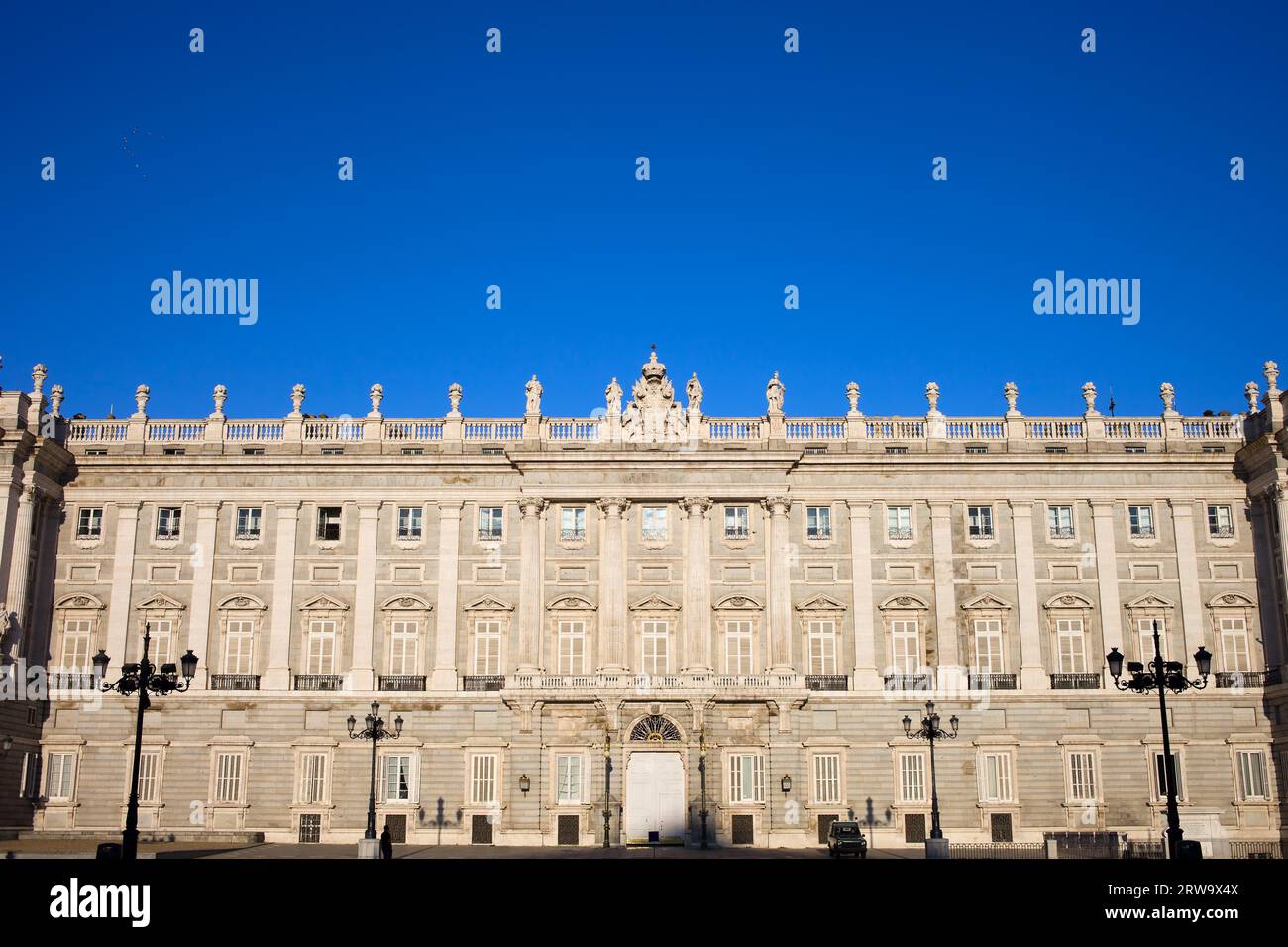 Royal Palace (Spanish: Palacio Real de Madrid) famous historic landmark ...