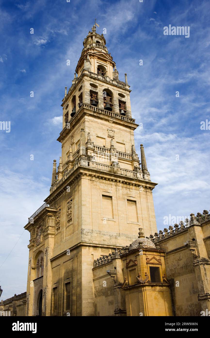 Bell Tower (Spanish: Torre de Alminar) of the Mezquita Cathedral (The ...