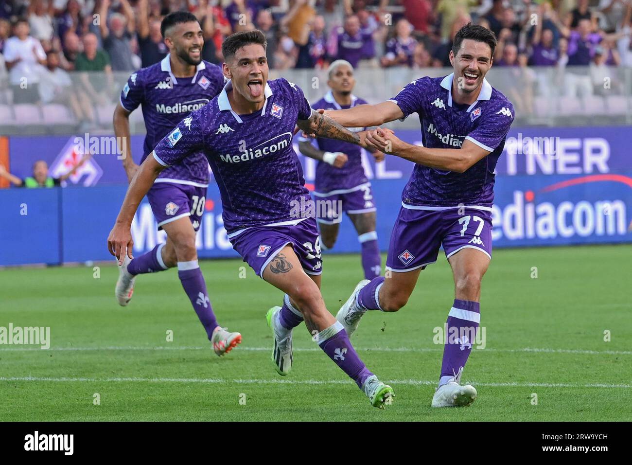 Florence, Italy. 17th Sep, 2023. ACF Fiorentina's defender Lucas ...