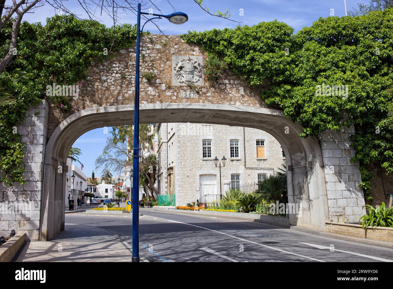Gibraltar city gate hi-res stock photography and images - Alamy
