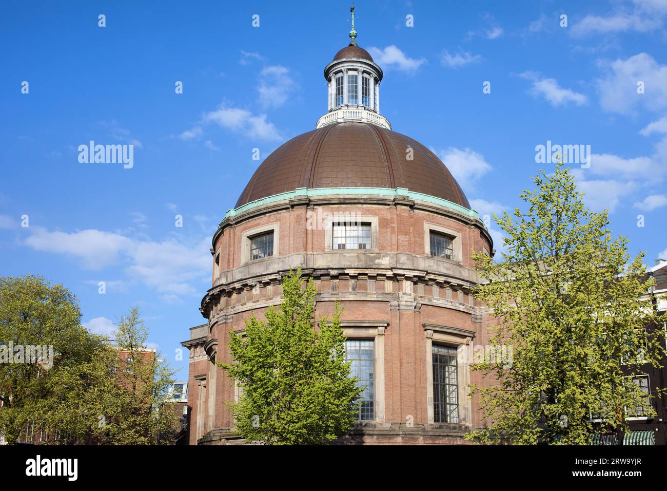Round Lutheran Church (Ronde Lutherse Kerk) from 17th century in ...